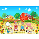 Funny Farm Scene with Animals and Farmers, Vectors | GraphicRiver