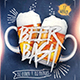 Beer Bash Party Flyer, Print Templates | GraphicRiver