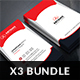 3 in 1 Business Card Bundle, Print Templates | GraphicRiver