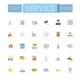 Flat Service Icons, Vectors | GraphicRiver