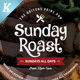 Sunday Roast Flyer Templates, Print Templates | GraphicRiver