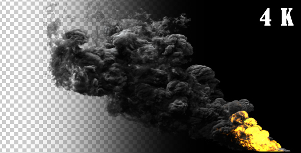 Large Scale Fire and Smoke , Motion Graphics | VideoHive