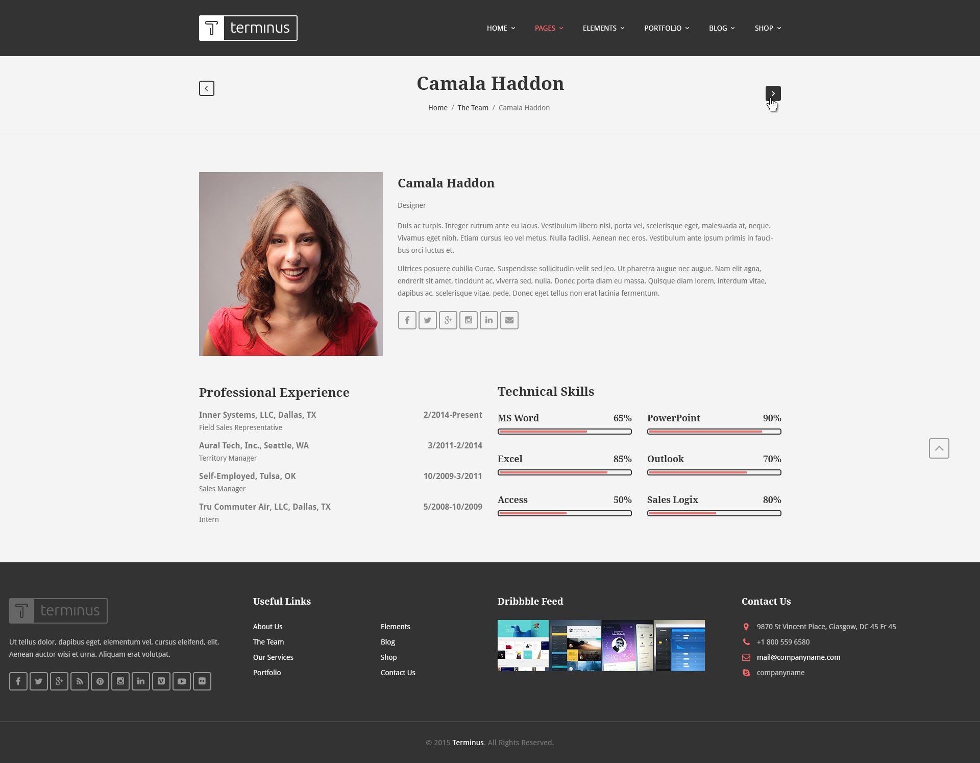 Terminus - Multi-Purpose PSD Template by Monkeysan | ThemeForest