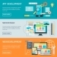 Website Development Banners, Vectors | GraphicRiver