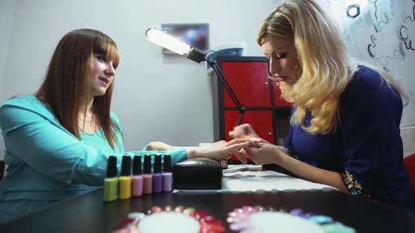 Manicure, Stock Footage | VideoHive