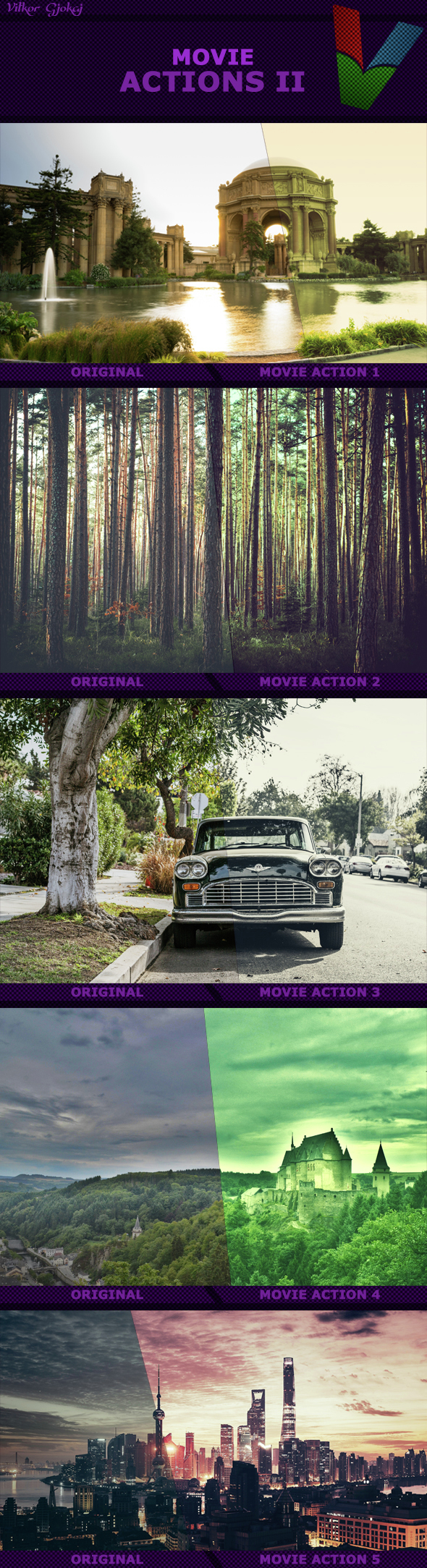 February Photoshop Actions Bundle , Add-ons | GraphicRiver