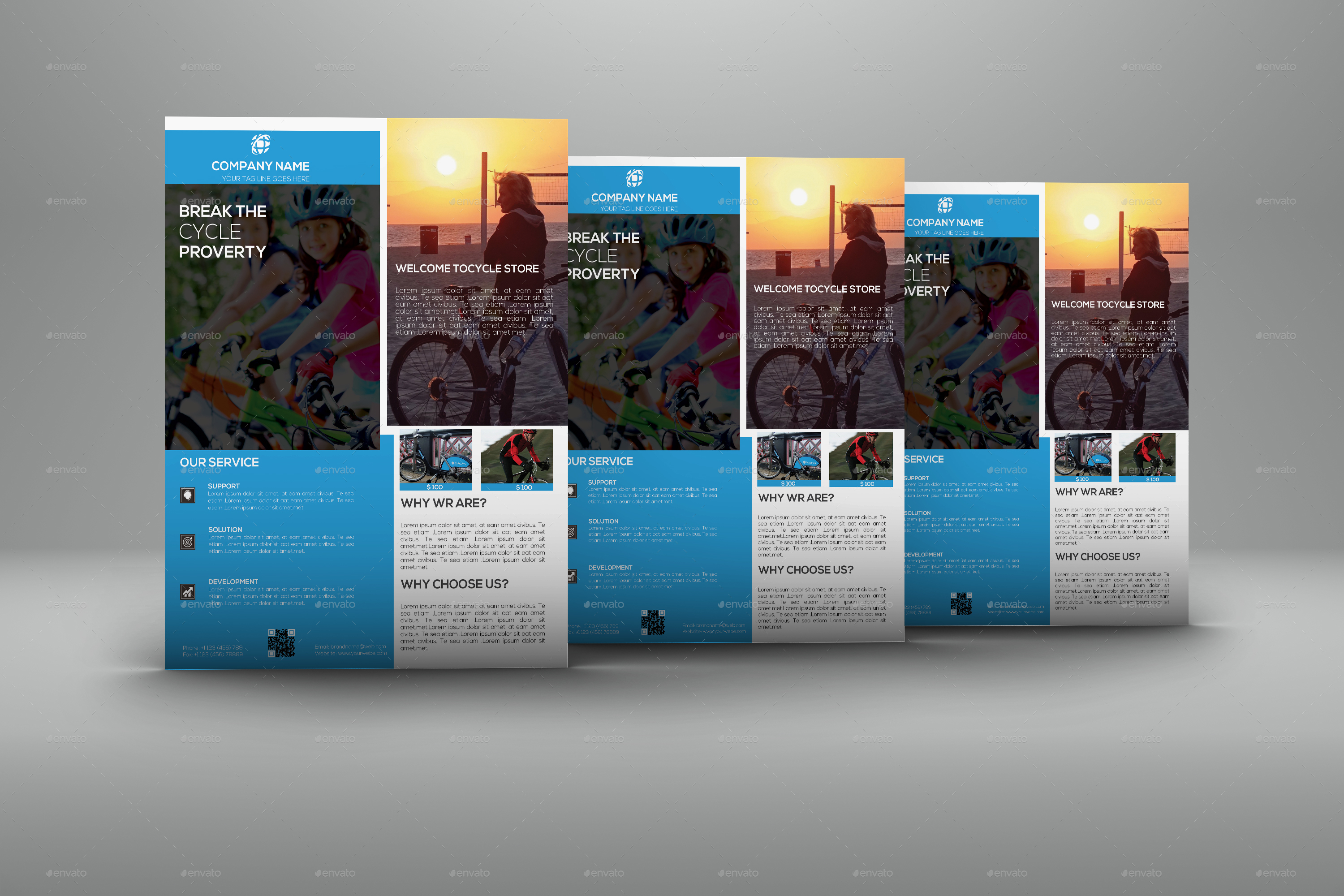 Cycle Flyer. by Elite_Designer | GraphicRiver