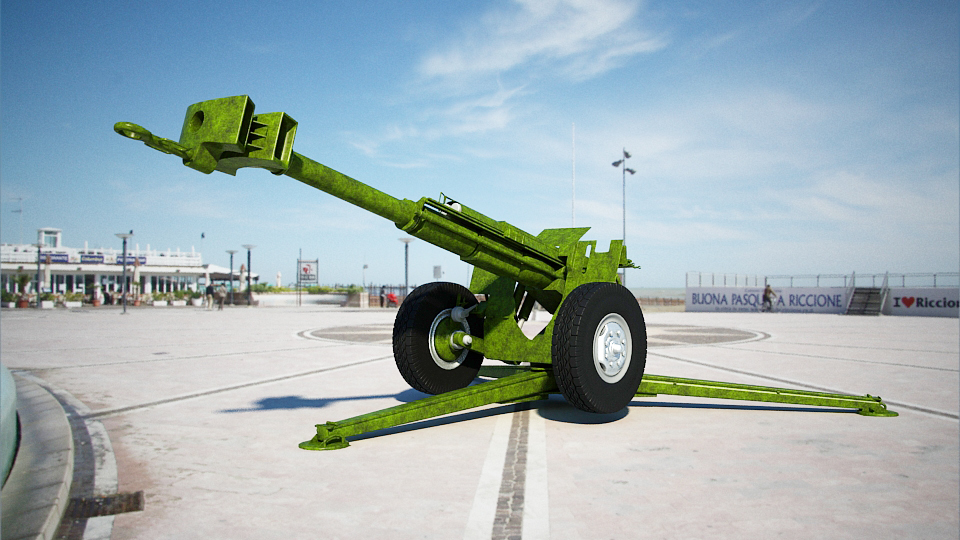 Cannon 2A61 by SlavikS | 3DOcean