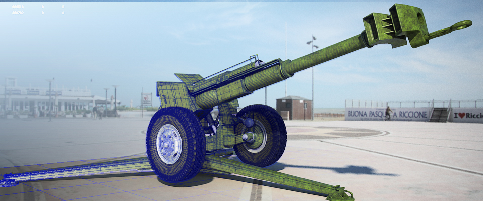 Cannon 2A61 by SlavikS | 3DOcean