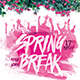 Spring Break Party Flyer , Print Templates | GraphicRiver