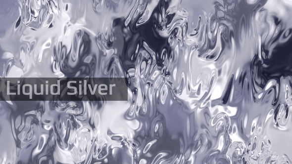 Liquid Silver Background, Motion Graphics | VideoHive