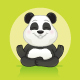 Panda Meditation, Vectors | GraphicRiver