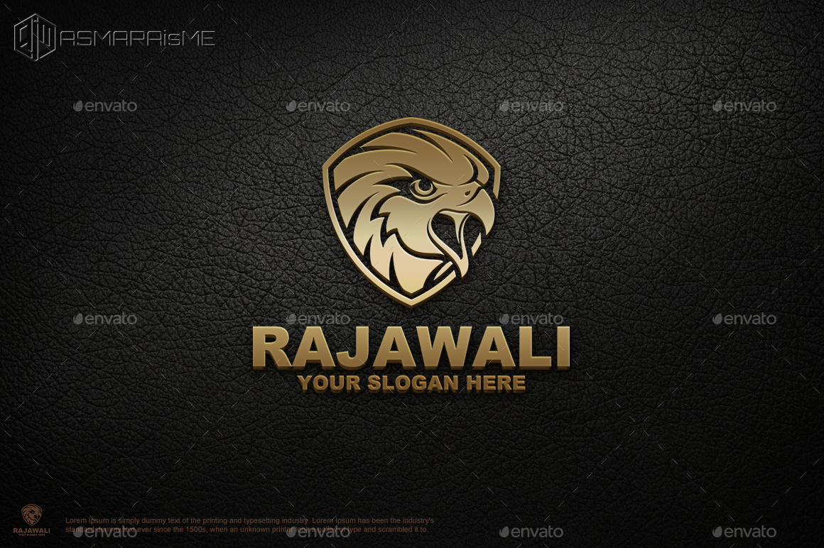 Rajawali - Eagle Shield Logo Template, Logo Templates | GraphicRiver