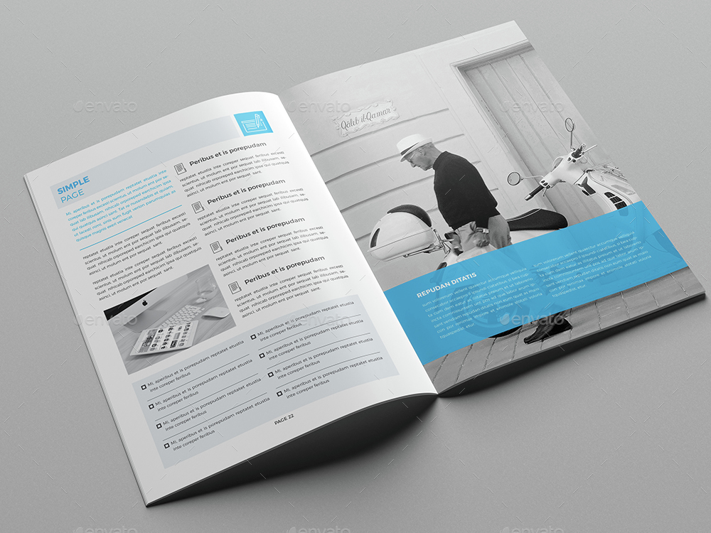 Simple & Clean Brochure, Print Templates | GraphicRiver