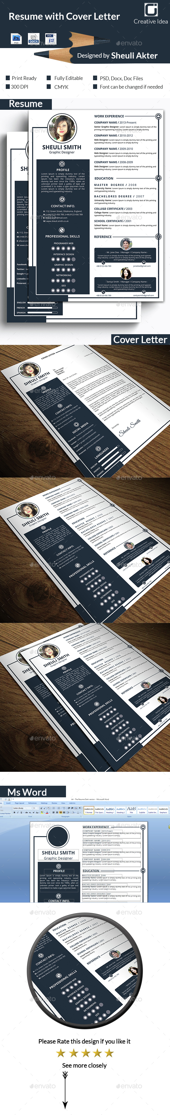 The Resume by sheuli | GraphicRiver