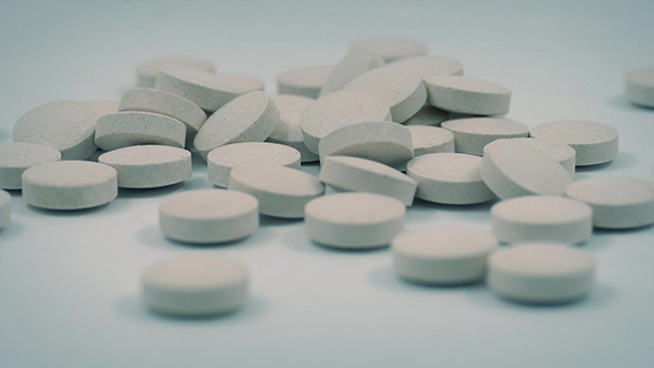 Pile Of Medical Pills Rotating, Stock Footage | VideoHive