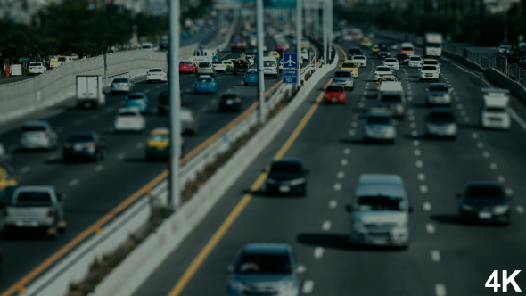 Traffic Hurry Car In City, Stock Footage | VideoHive