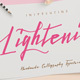 Lightening Script - Font Duo, Fonts | GraphicRiver