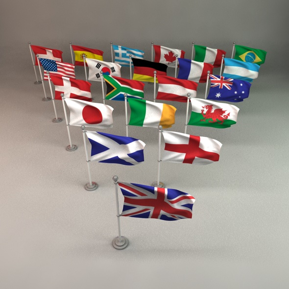 World Flags by ChristineWilde | 3DOcean