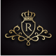Royal King (Editable Initial / Letter R), Logo Templates | GraphicRiver
