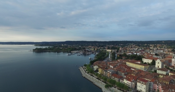 Aerial Shot In Arona Island, Stock Footage | VideoHive