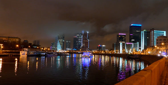 Night River, Stock Footage | VideoHive