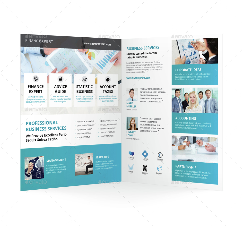 Finance Print Bundle, Print Templates | GraphicRiver