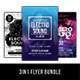 3 in 1 Flyer Bundle, Print Templates | GraphicRiver