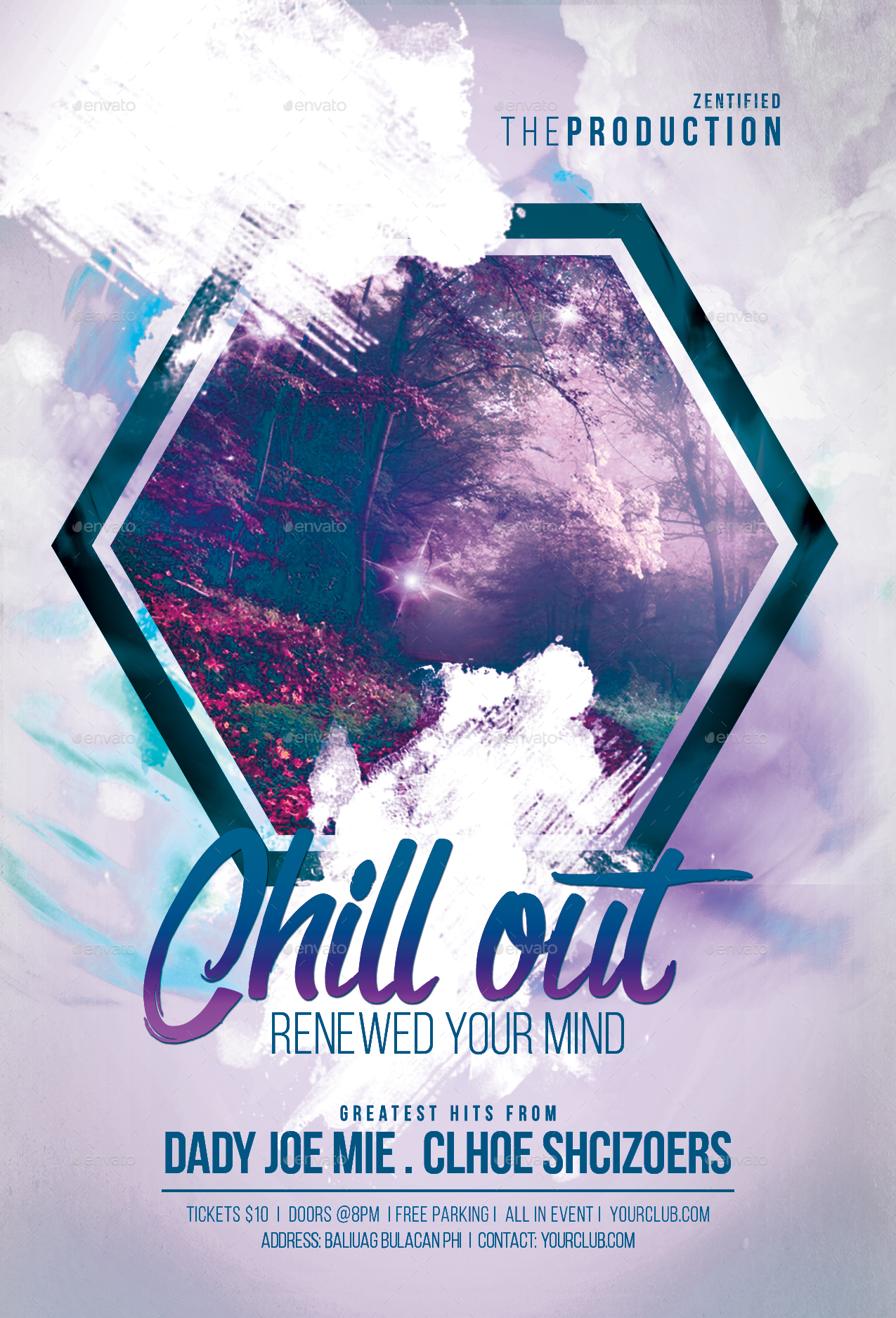Chill Out Party Flyer, Print Templates | GraphicRiver