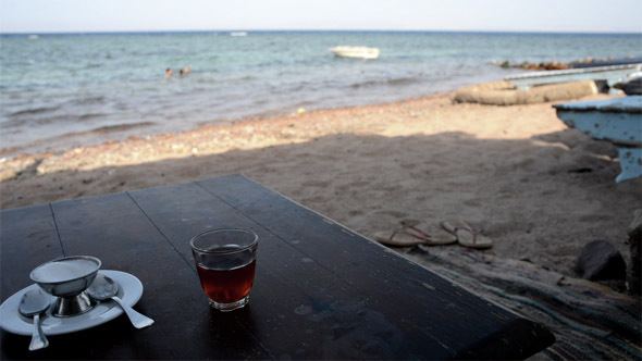 Tea At The Beach, Stock Footage | VideoHive