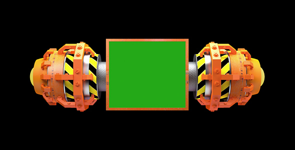 Fantastic Object With Green Screen, Motion Graphics | VideoHive