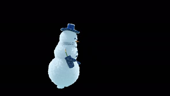 58 Snowman Dancing 4K, Motion Graphics | VideoHive