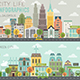 City Life Infographic, Vectors | GraphicRiver
