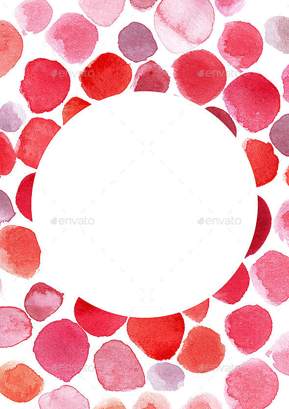 Red And Pink Smears Bundle, Graphics | GraphicRiver