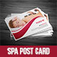 Spa Post Card Design , Print Templates | GraphicRiver
