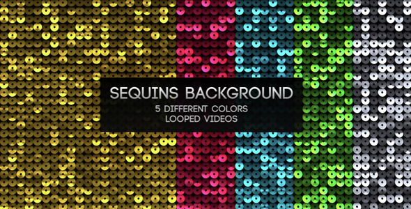 Sequins Background, Motion Graphics | VideoHive