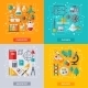 Flat Design Vector Concepts Education and Science, Vectors | GraphicRiver