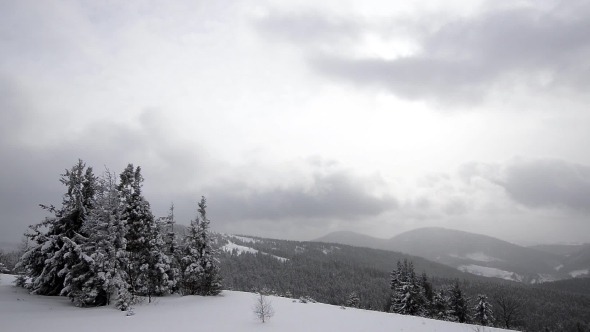 A Strong Winter Storm, Stock Footage | VideoHive