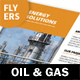 Oil & Gas Flyers – 4 Options, Print Templates | GraphicRiver