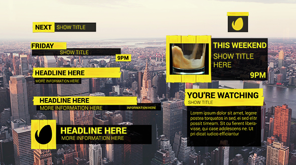 Wood Lower Thirds & Title, Motion Graphics | VideoHive