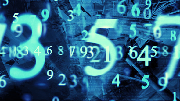 Numbers Background, Motion Graphics | VideoHive