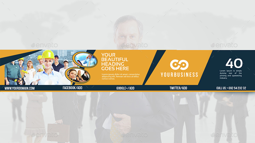 Youtube Banner, Web Elements | GraphicRiver