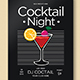 Cocktail Night Party, Print Templates | GraphicRiver