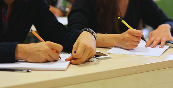 Teacher Instructing Class, Stock Footage | VideoHive