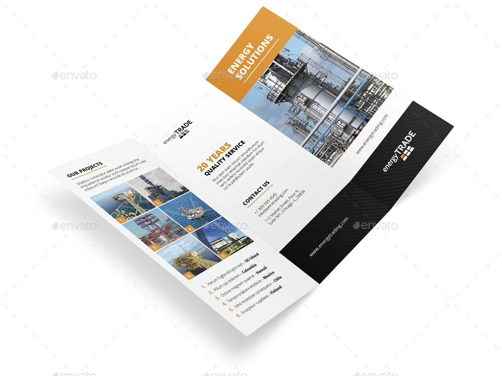 Oil & Gas Print Bundle, Print Templates | GraphicRiver