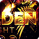 Golden Night Flyer Template, Print Templates | GraphicRiver