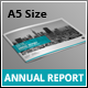 A5 Landscape 2016 Annual Report, Print Templates | GraphicRiver