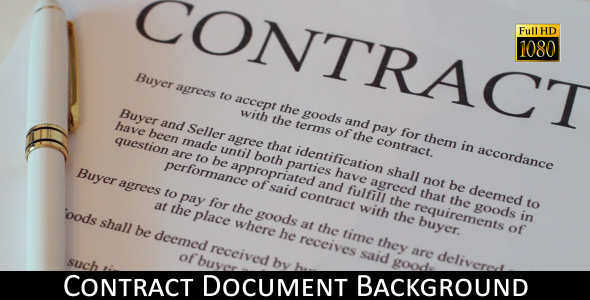 Contract Background 2, Stock Footage | VideoHive
