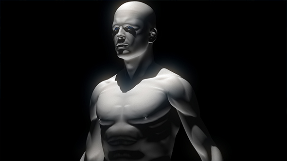 Metal Human Looped, Motion Graphics | VideoHive