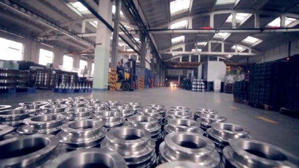 Modern Plant, Industrial Factory Inside., Stock Footage | VideoHive